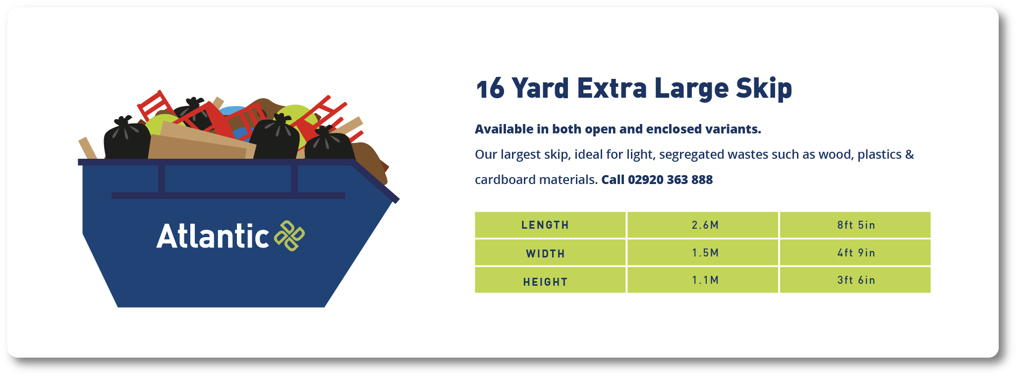 SKIP HIRE – Atlantic Recycling | Skip Hire Cardiff